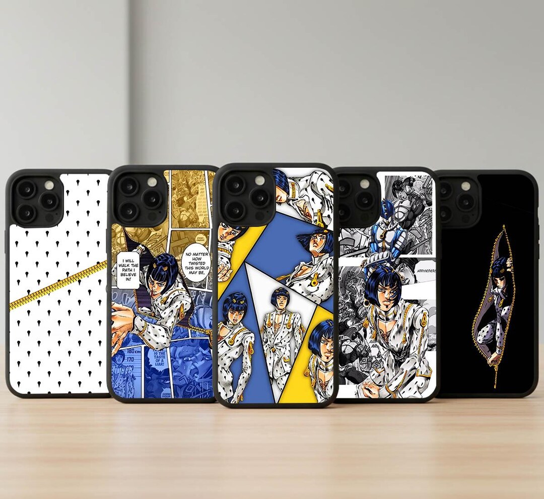 Case Inspired Golden Zipper JJBA Phone Cover Case for iPhone 17,16,15 ...