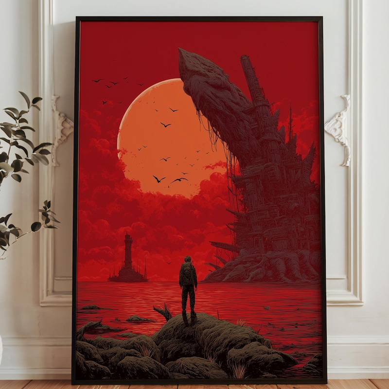 Framed Dystopian Art - Etsy UK