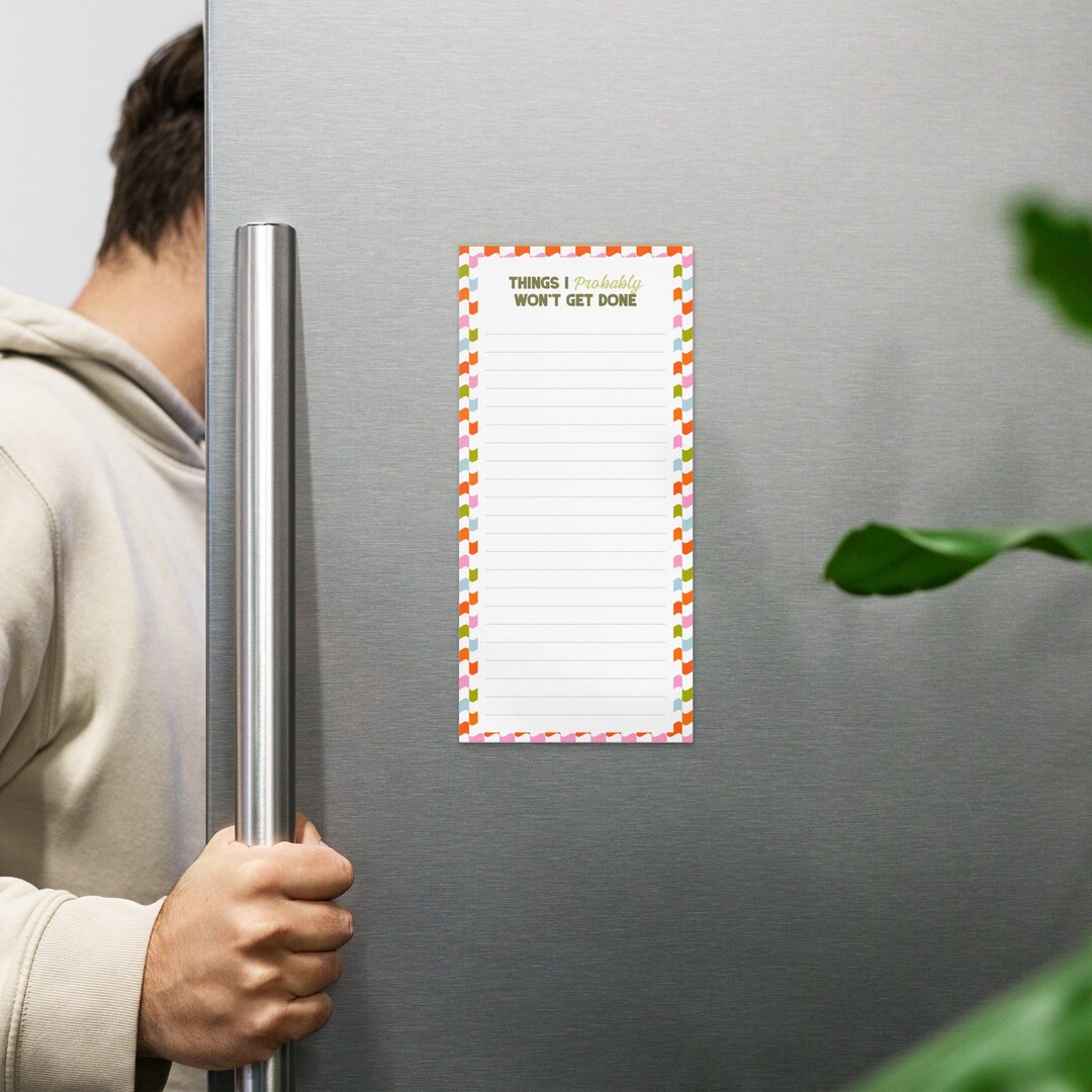 Things I Probably Wont Get Done Notepad - Etsy