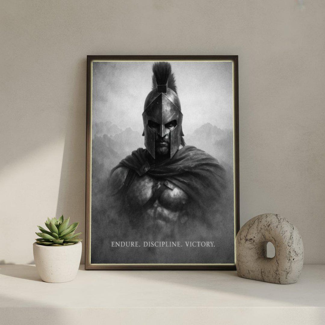 Discipline Motivation Wall Decor - Etsy