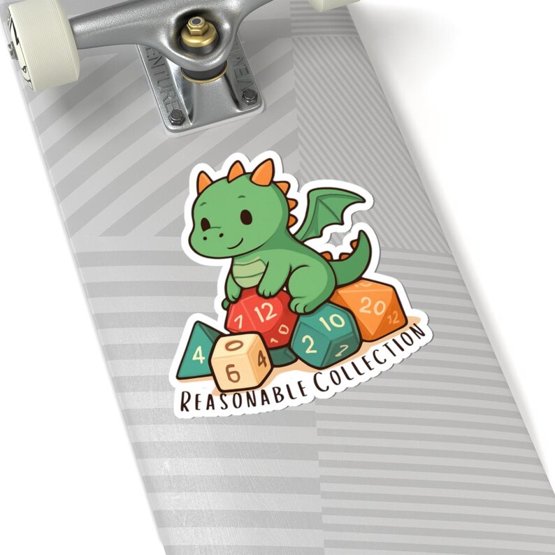 Baby Dragon Dice Sticker | RPG Gamer Vinyl Decal - Etsy