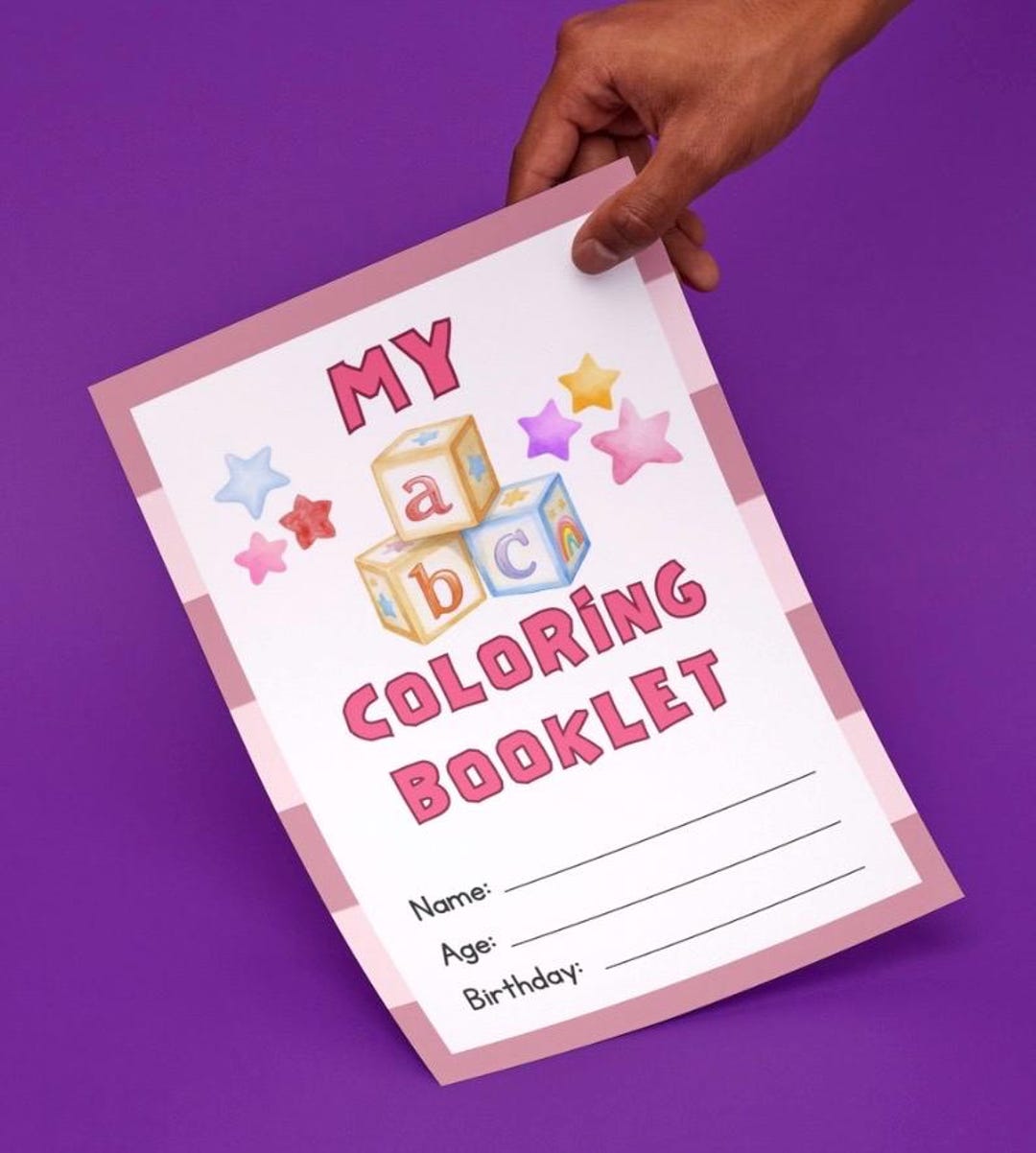 Kids Coloring Book Printable | Fun & Cute Coloring Pages for Toddlers ...