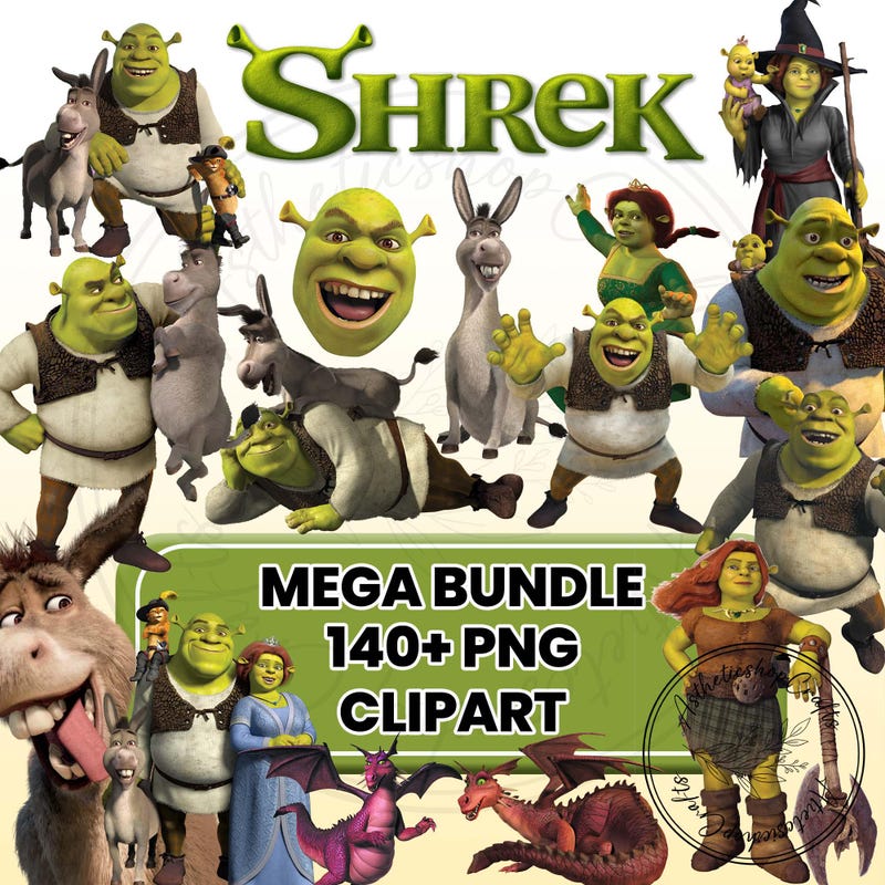 Shrek Shirt Downloads - Etsy