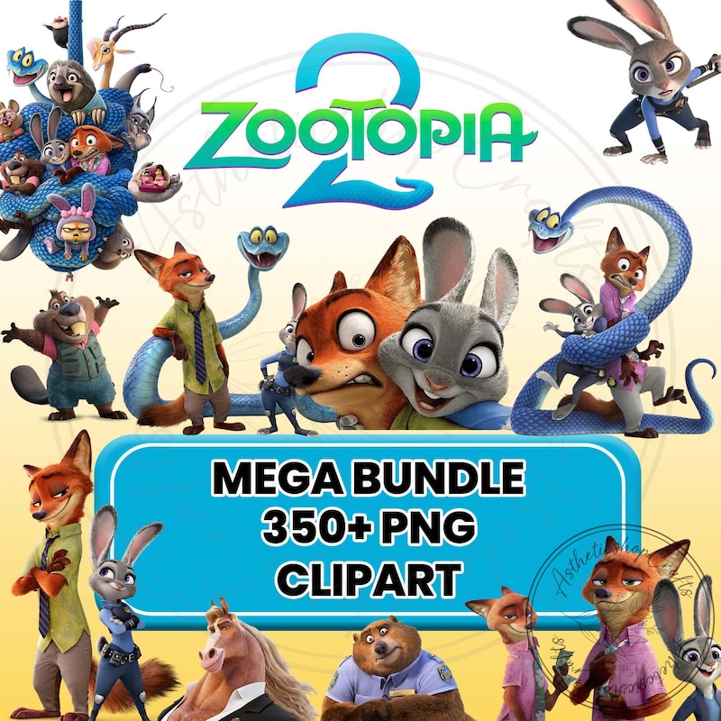 Png zootopia 2 - Etsy España