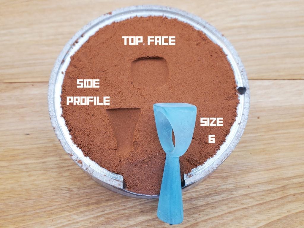 Wide Signet Ring Sand Cast Mold Set Jewelry Sand Cast Molds - Etsy