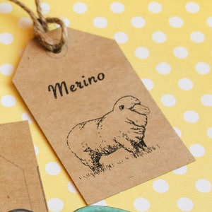 Printable Tags for Merino Wool-printable PDF - Etsy