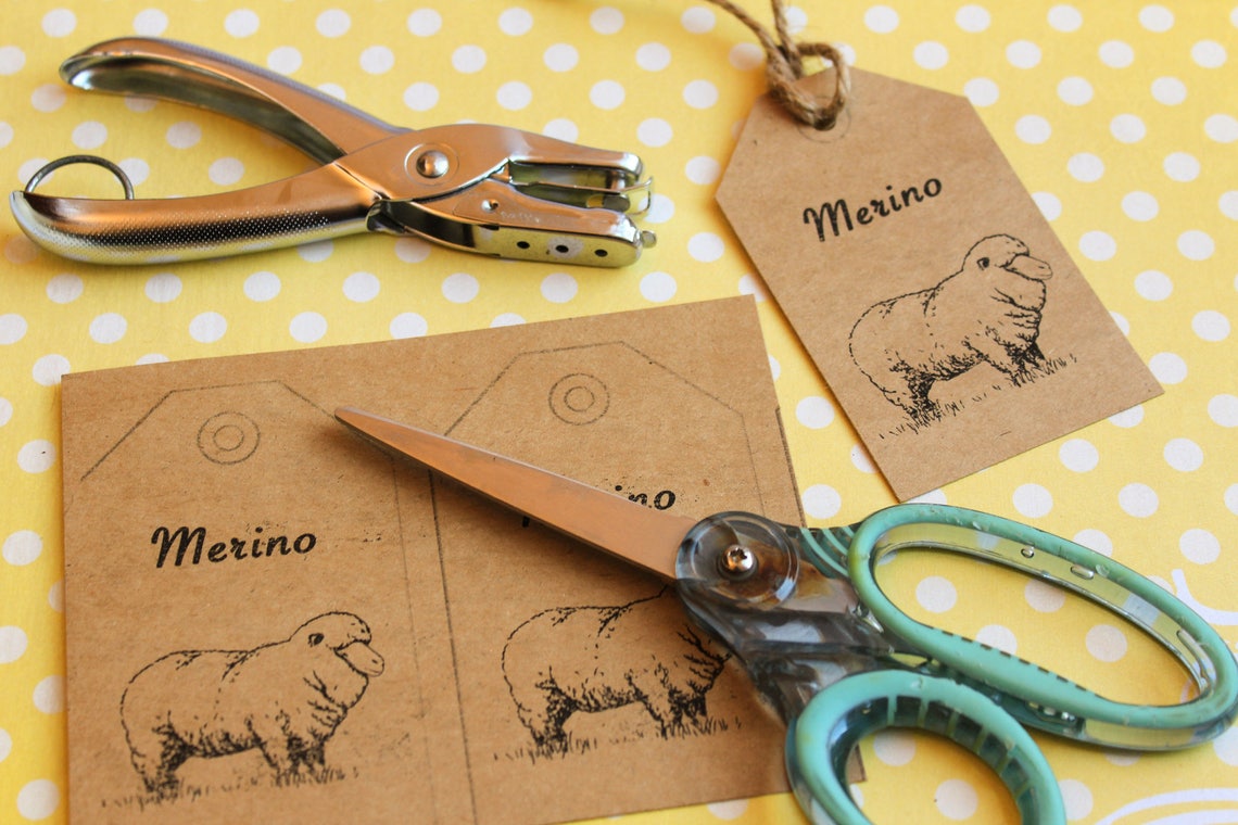Printable Tags for Merino Wool-Printable PDF | Etsy