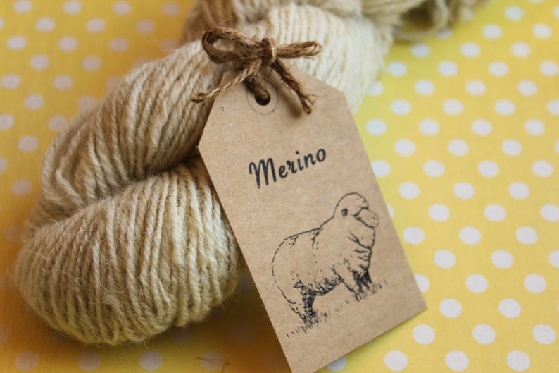 Printable Tags for Merino Wool-Printable PDF | Etsy