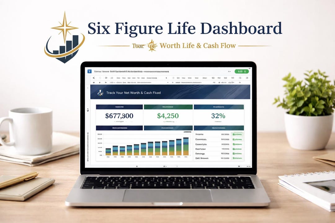 Net Worth and Cash Flow Tracker - Etsy