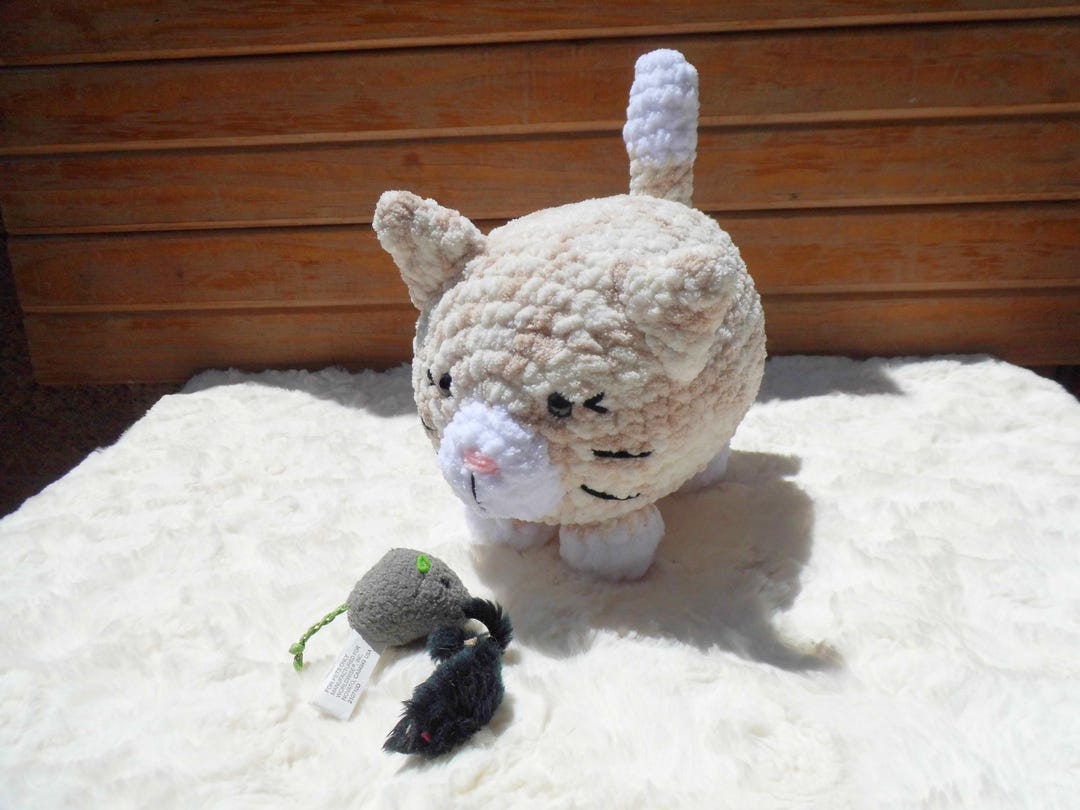 Chunky Cat, Chonky Cat, Crocheted Chunky Cat, Crocheted Chonky Cat ...