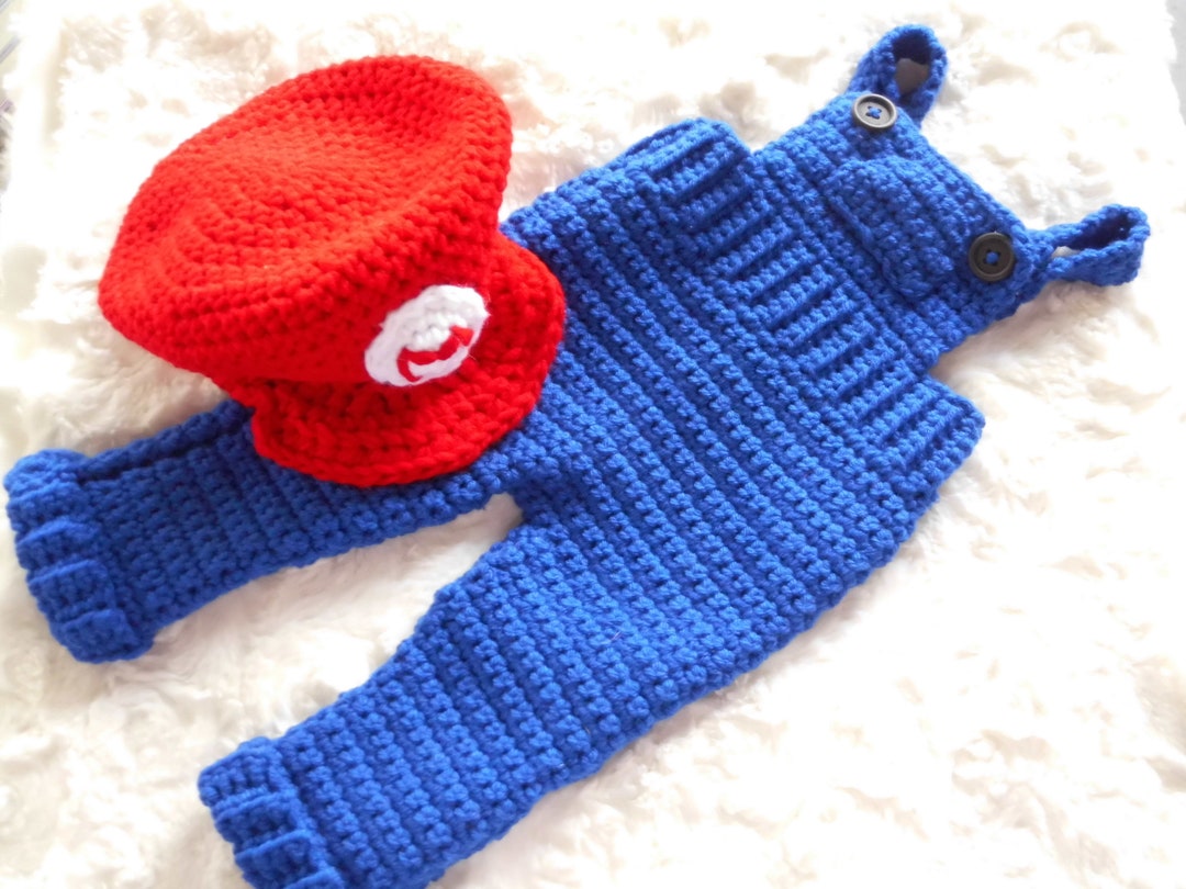 Super Mario Brothers Baby Outfit, Mario Baby Costume, Cartoon Baby ...