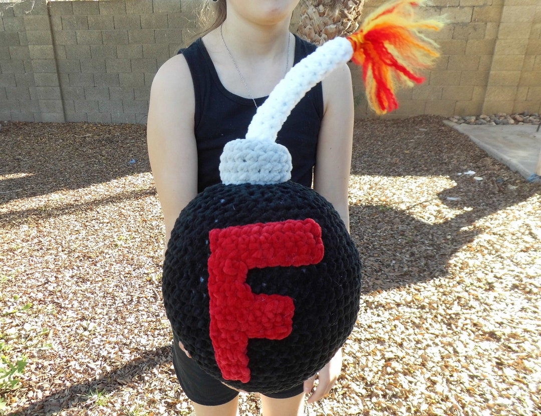 Jumbo F Bomb Stuffed Toy, Novelty Plush Stuffie - Etsy