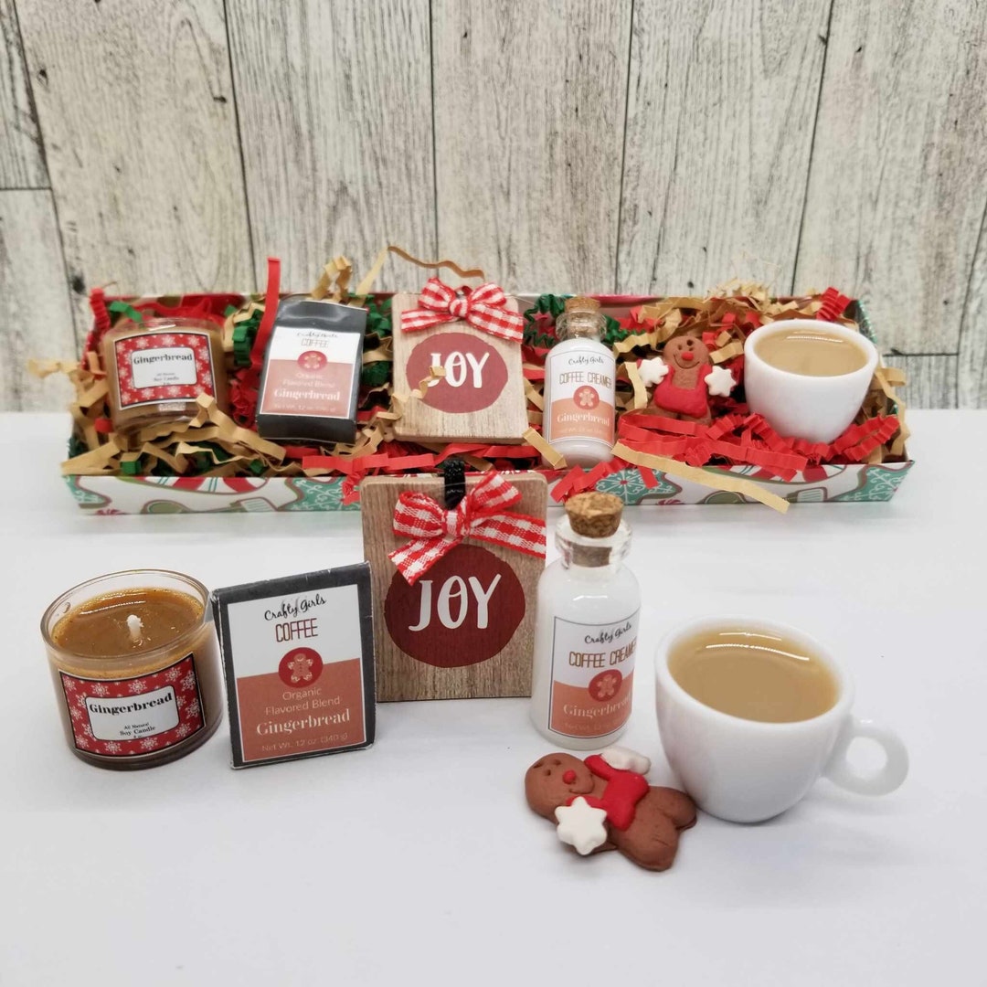 1:3 Scale PRICE REDUCED Gingerbread Gift Set for 18 Inch Doll, 14 Inch ...