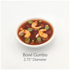 1:3 Scale Miniature Bowl/cup of Chicken Noodle, Tomato, Clam Chowder ...