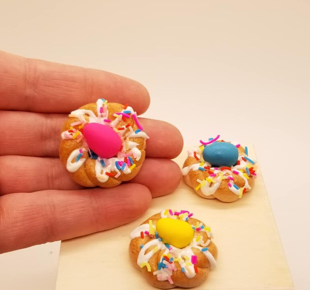 1:6 Scale Italian Easter Bread for 11 Inch Fashion Doll, BJD Doll ...