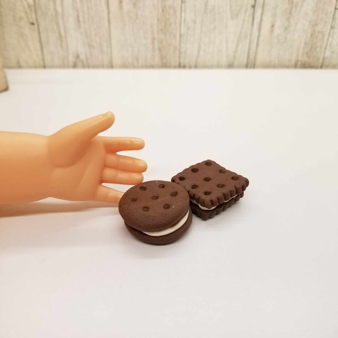 1:3 Scale Ice Cream Sandwiches for 18 Inch Doll, 14 Inch Doll, BJD Doll ...