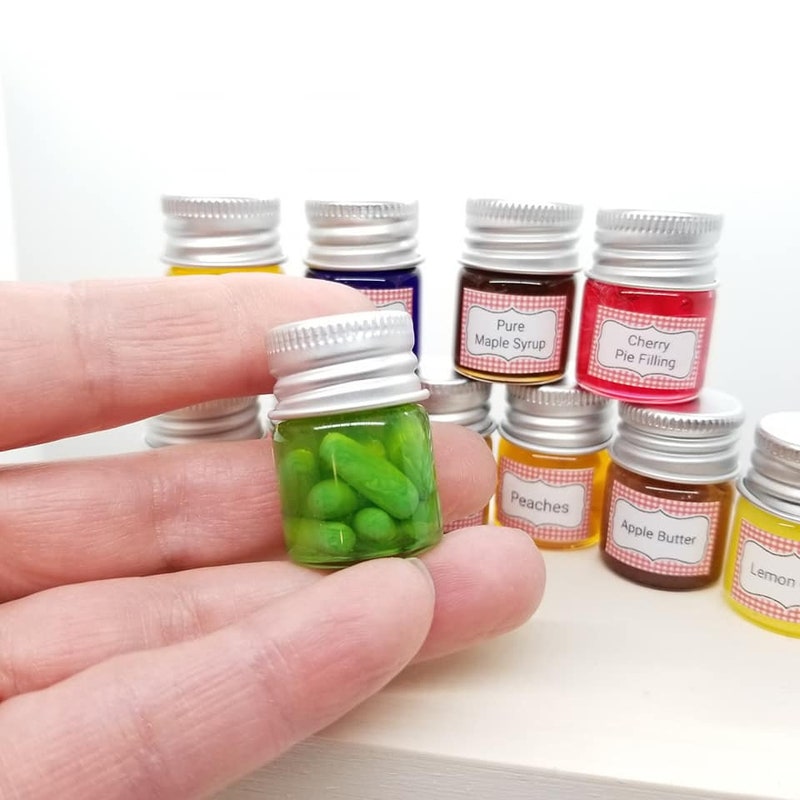 Dollhouse Preserved Food - Etsy