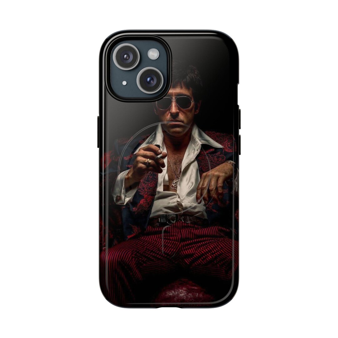 Mafia Boss Illustration Phone Case | Magnetic Tough Case - Etsy