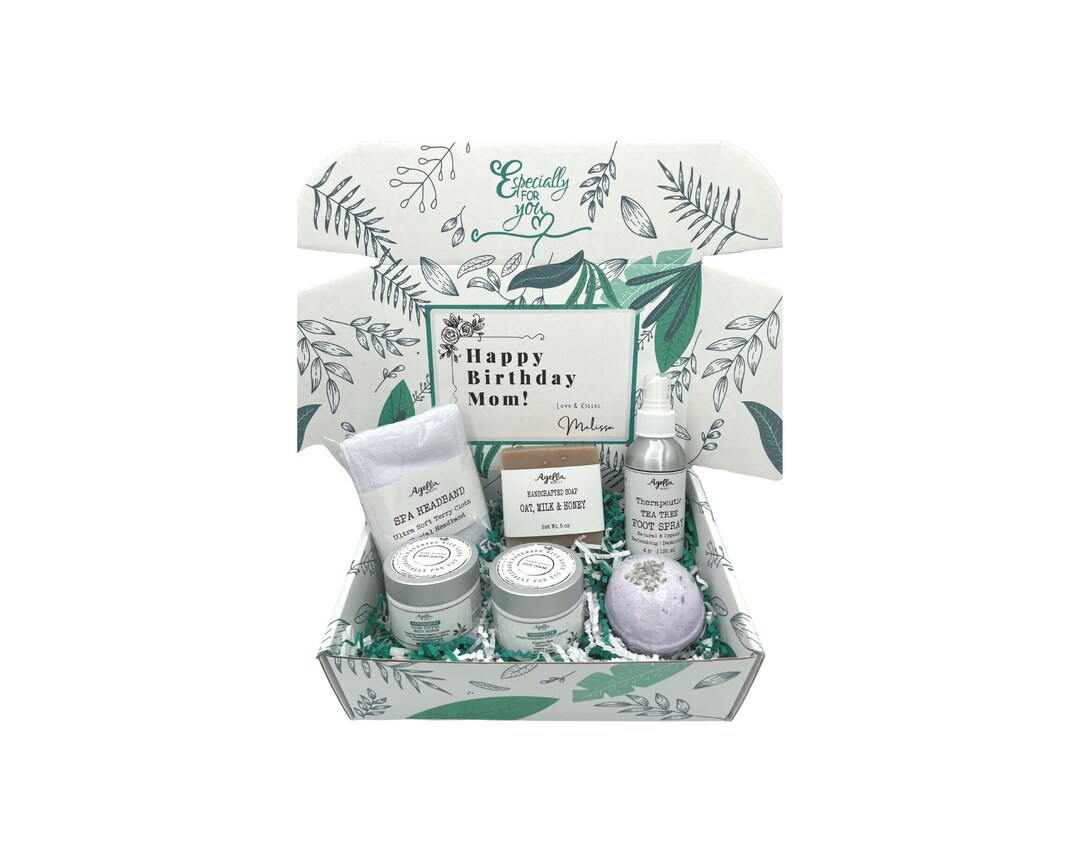 Self Care Spa Gift Box for Her – Relaxation Gift Set, Vegan Skincare ...