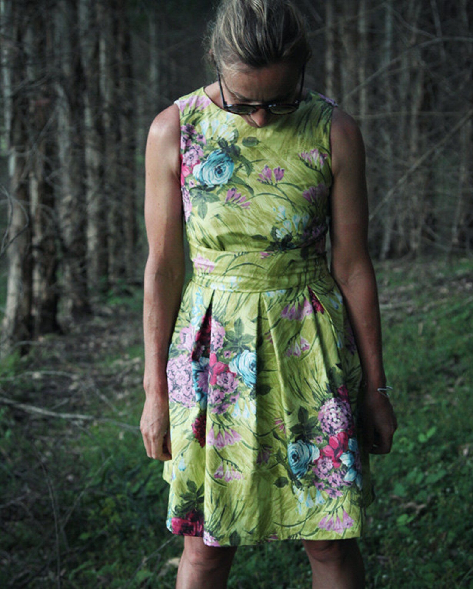 Daphne Day Dress vintage Style Dress Pattern With Cut Out - Etsy