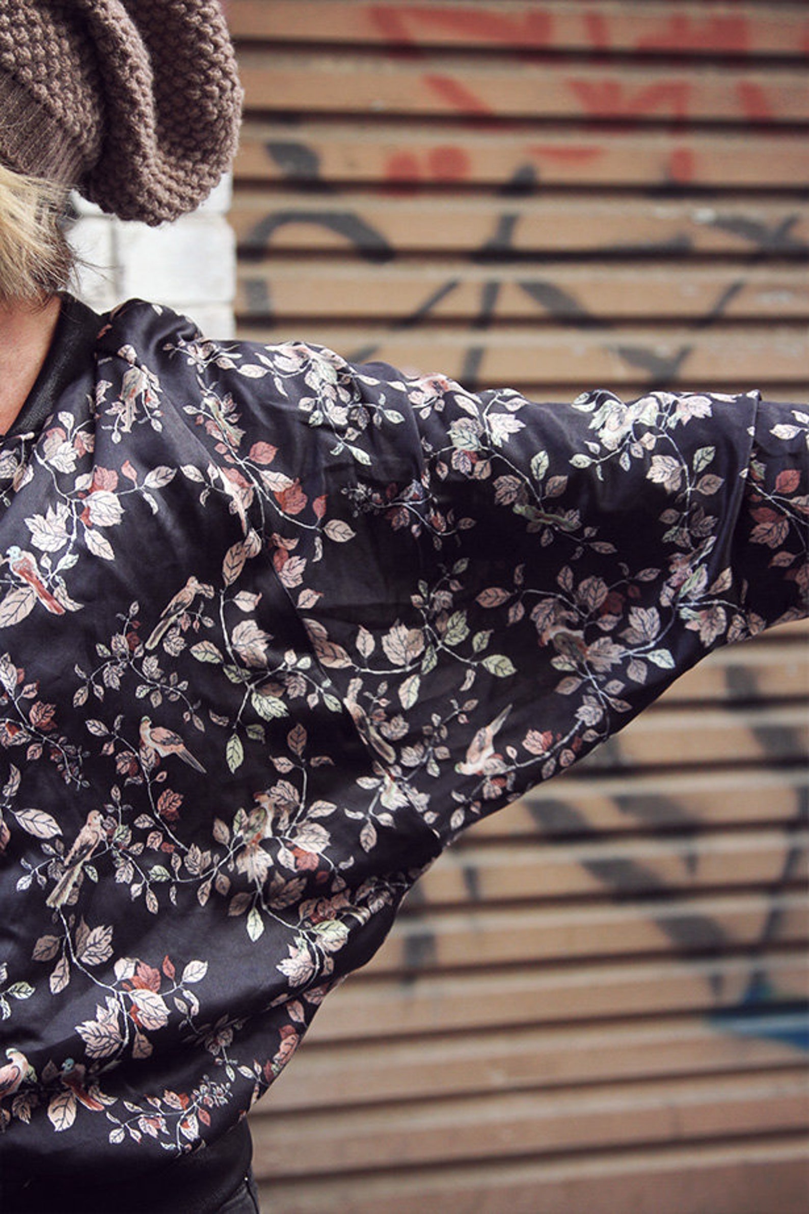 Dolman Sleeve Bomber Jacket Sewing Pattern (PDF) - Etsy