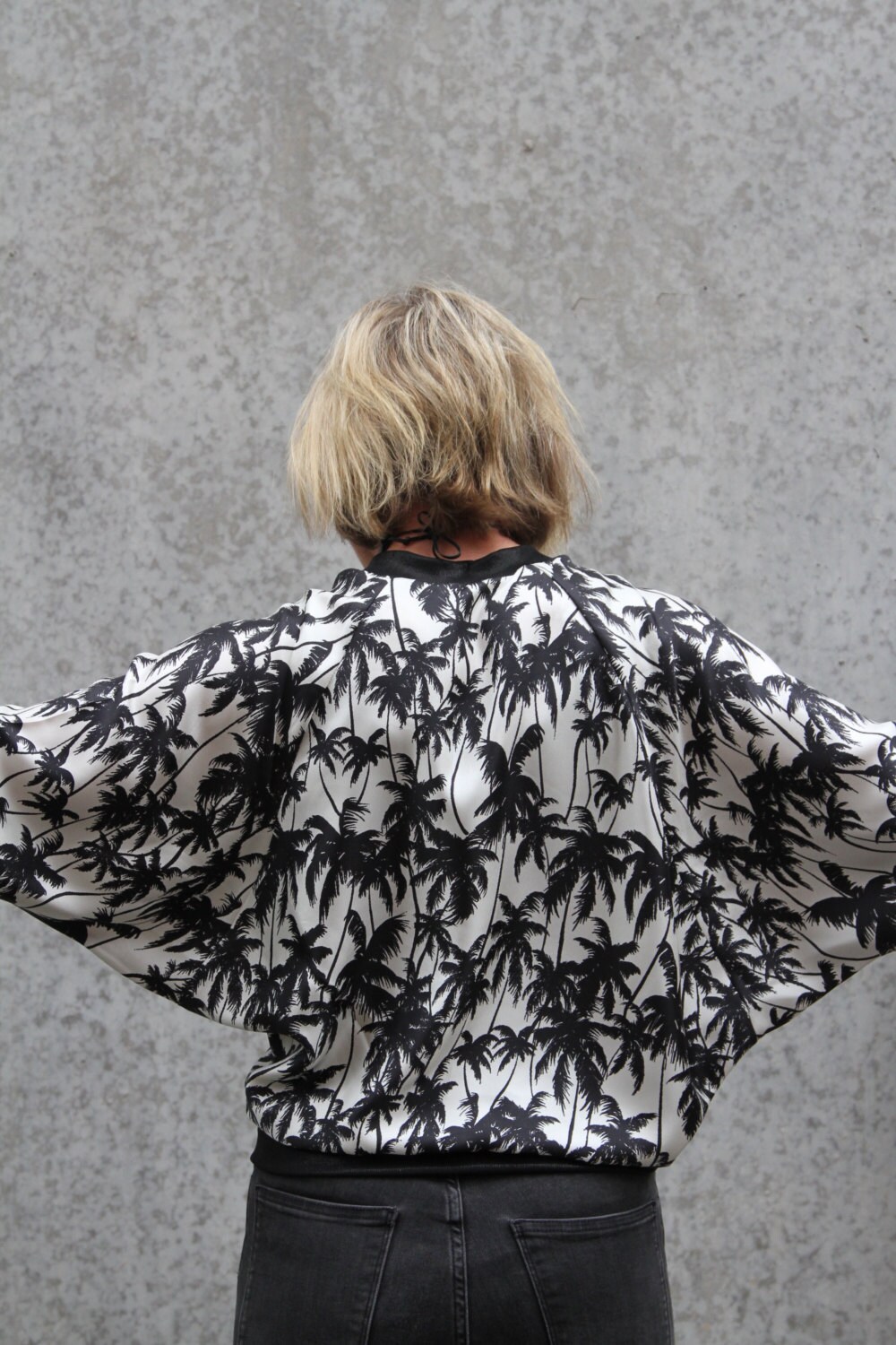 Dolman Sleeve Bomber Jacket Sewing Pattern (PDF) - Etsy