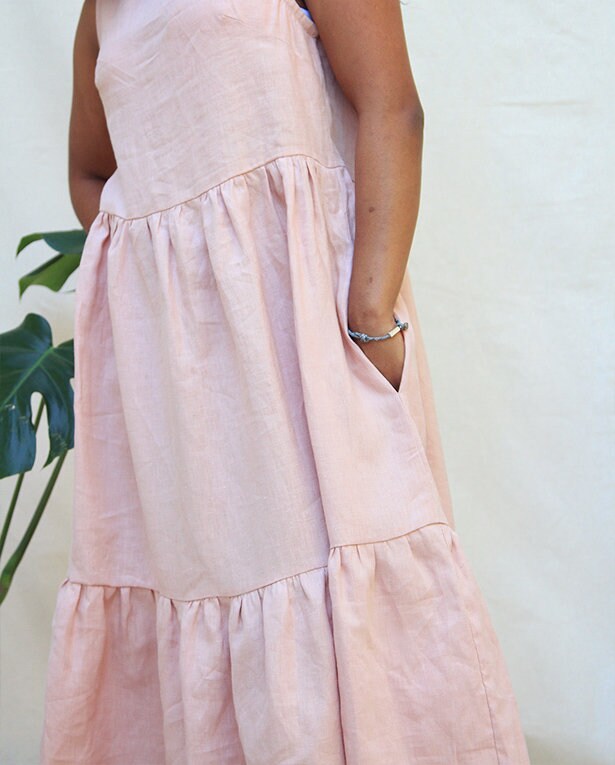 Smock Dress PDF Sewing Pattern Sage Smock Dress Pattern - Etsy Australia