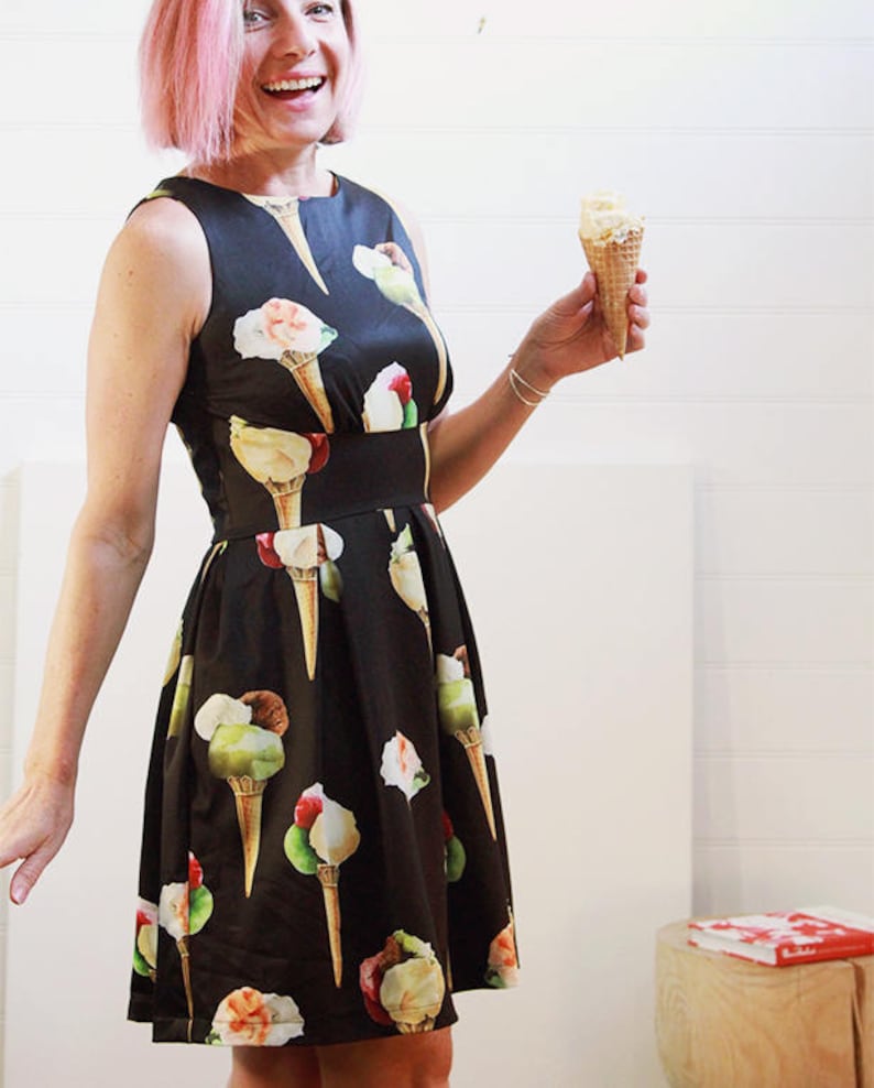 Vintage Style Day Dress Sewing Pattern: Daphne Design (PDF Pattern) - Etsy