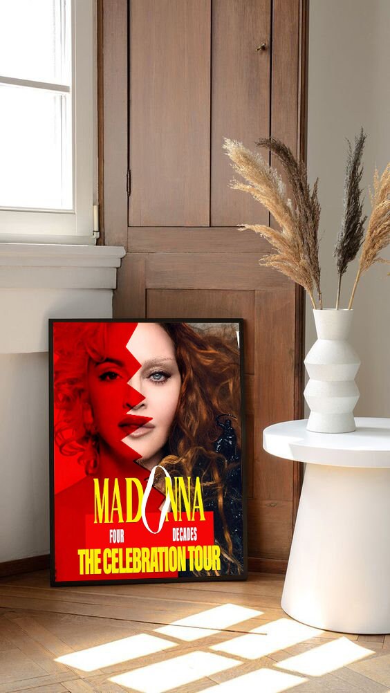 Madonna The Celebration Tour 2023 Poster sold by Janith Banner | SKU 3566000 | Printerval UK