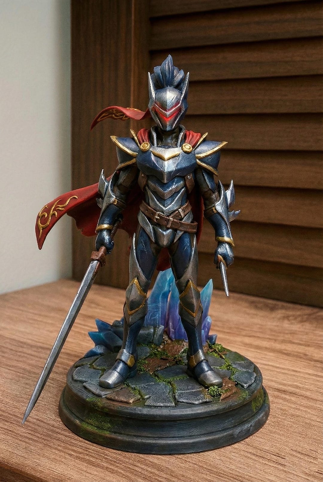 Saber Mobile Legends 3D Print Model | MLBB Assassin Figure (STL File ...