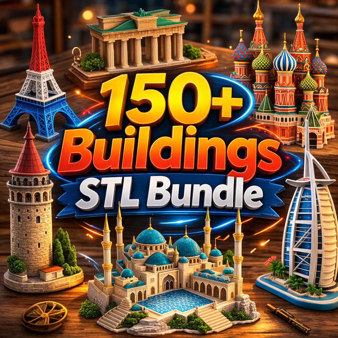 150+ Building STL Bundle – 3D Printing Collection (digital Download) - Etsy