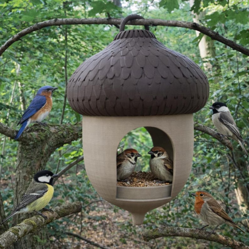 20+ Unique 3D Printable Birdhouse Designs - Etsy