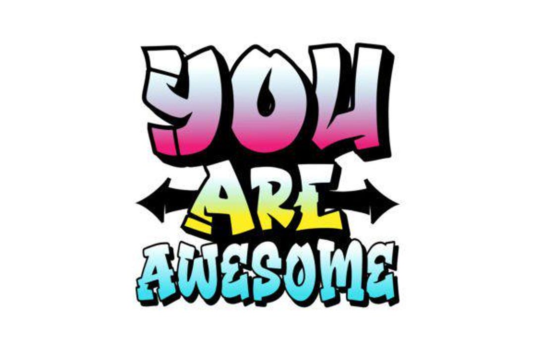 You Are Splendid Valentine Sticker | Positive Love Quote (SVG, PNG, PDF ...