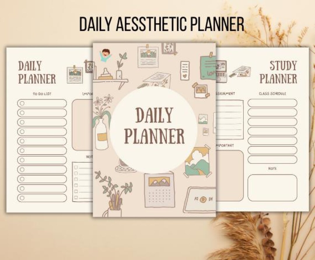 2026 Editable Daily Planner, Printable Organizer, Digital Planner ...