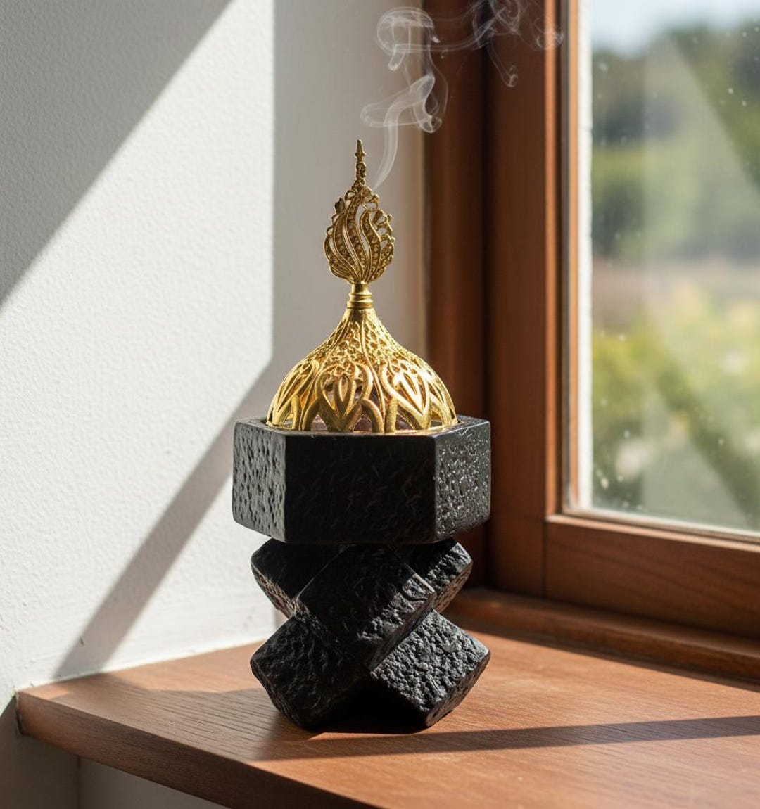 Incense Burner Streamer Shape Home Fragrance Holder, Elegant Resin ...