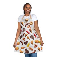 Custom Family Aprons Ice Cream Cone Apron, Waffle Cone Drip Apron ...