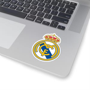 Real Madrid Crest Sticker | Kiss-cut Vinyl Sticker - Etsy