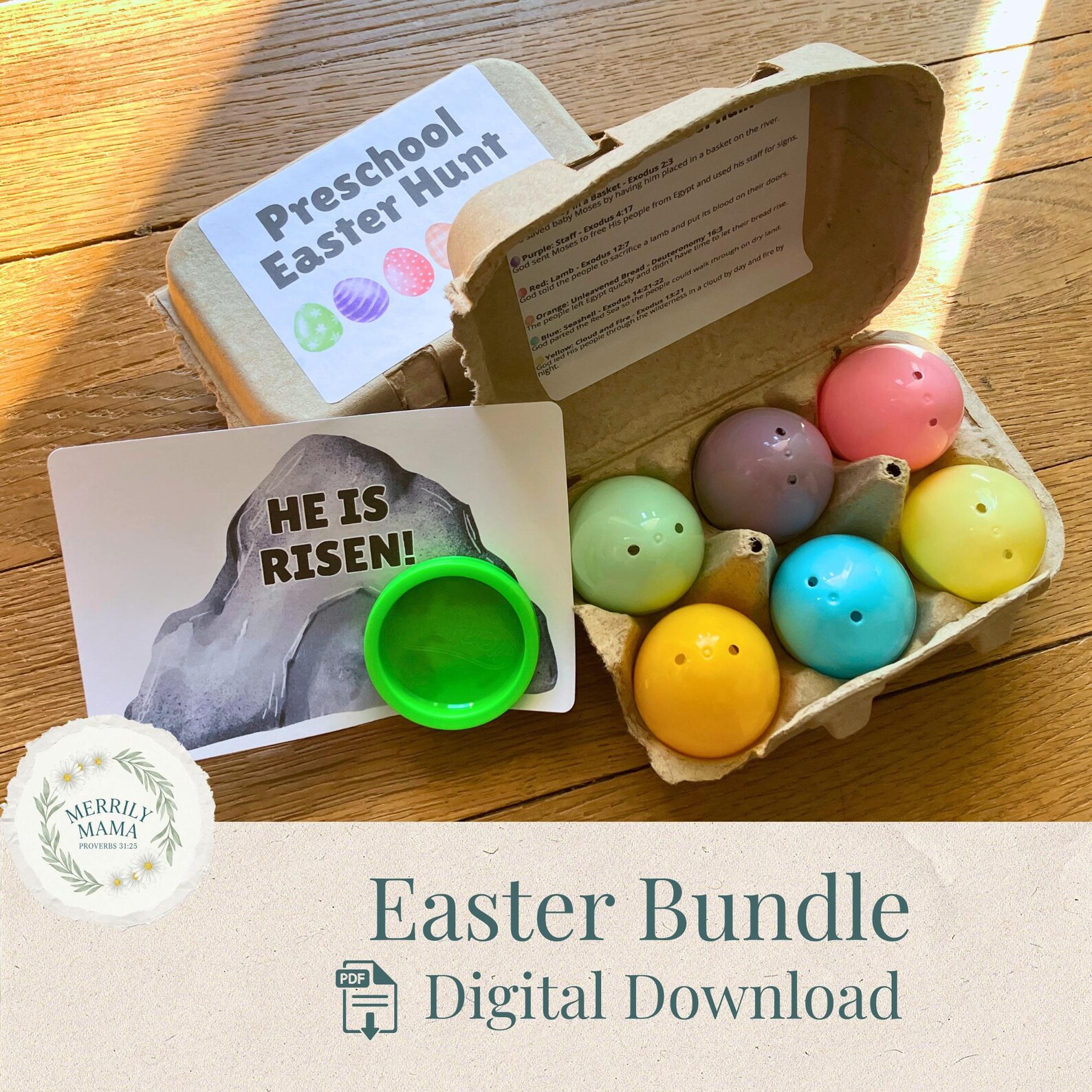 Printable Christian Easter Bundle - Etsy