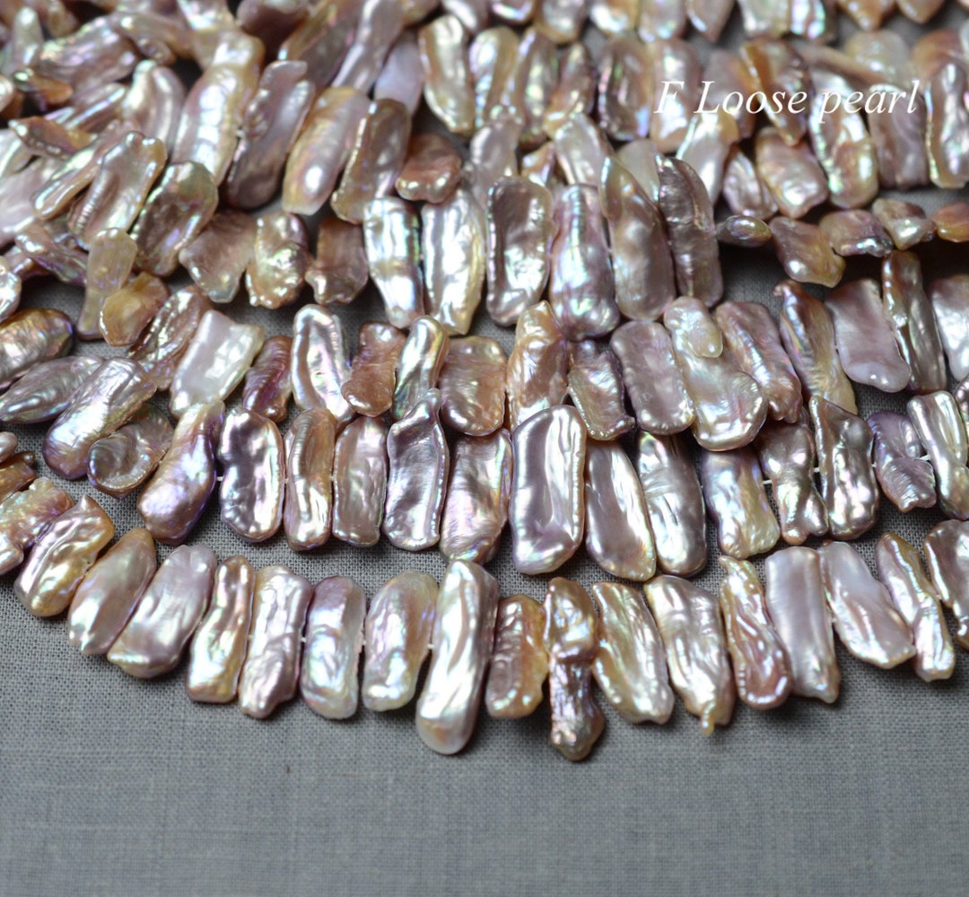 Biwa Pearl 7.5-9.5mm Freshwater Pearls Wholesale Pearl Loose Pearls ...