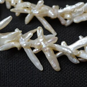 Cross Shape 23-28mm Freshwater Pearl Cross Pearl Wholesale Pearl White ...