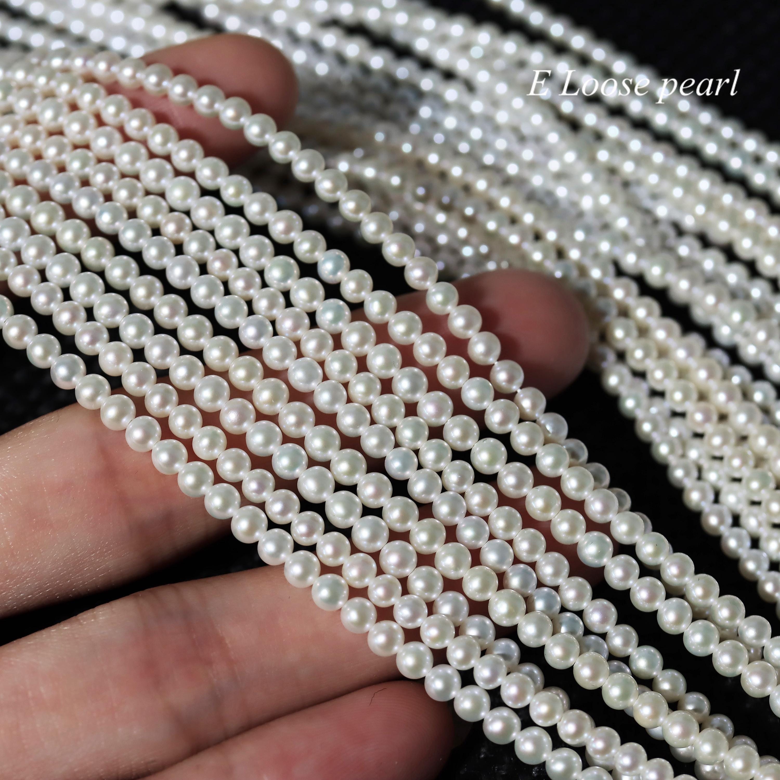 Akoya Freshwater Pearl 3.5-3.7mm 3.8-4mm Round Seeds Pearl Wholesale ...