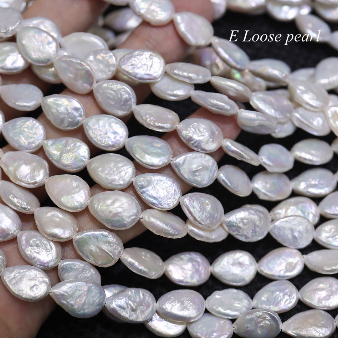Melon Seeds Pearl 9-10mm Freshwater Real Pearl Water Drop Pearl ...