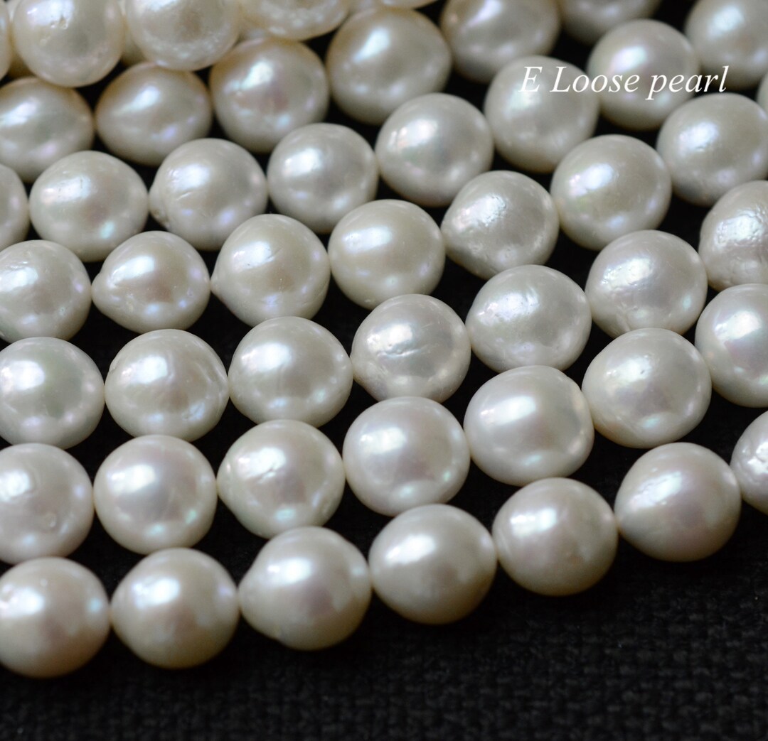 Edison Pearl 11-13mm Large Hole Pearl Genuine Freshwater Pearls ...
