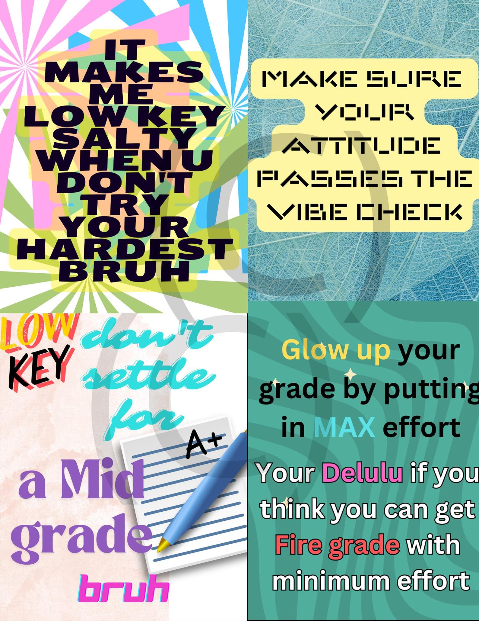 Gen Z Slang Classroom Posters (set 2) - Etsy