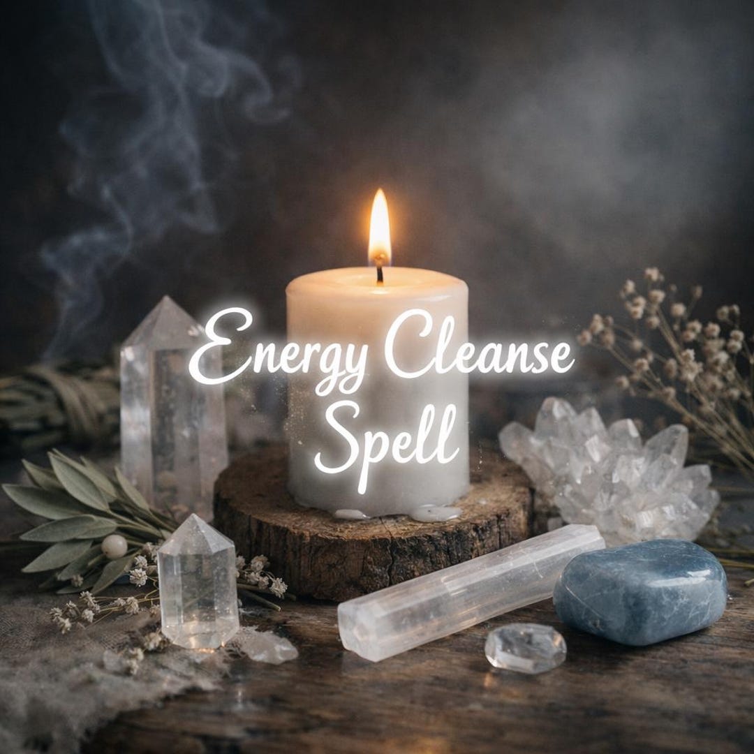 ENERGY CLEANSE SPELL – Aura Purification, Spiritual Reset, Protection ...
