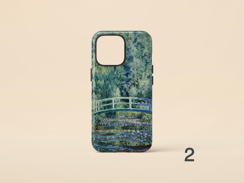Claude Monet Phone Case: Impressionist Art Cover - Etsy