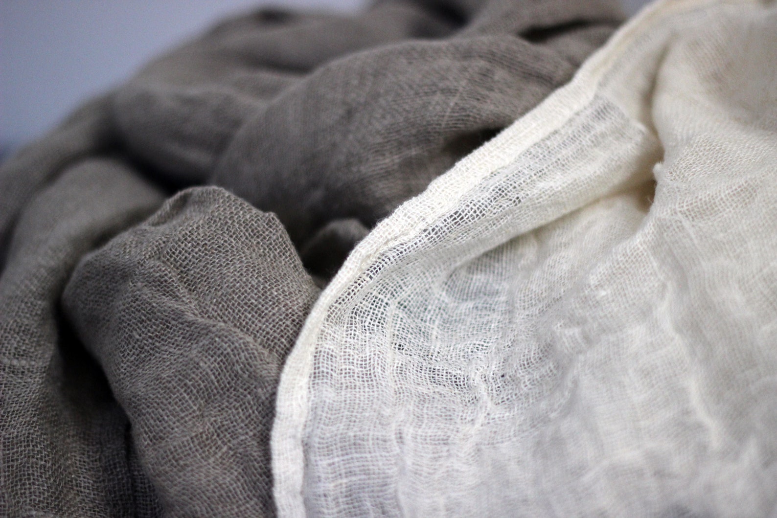 Linen Scarf Wrap - Etsy