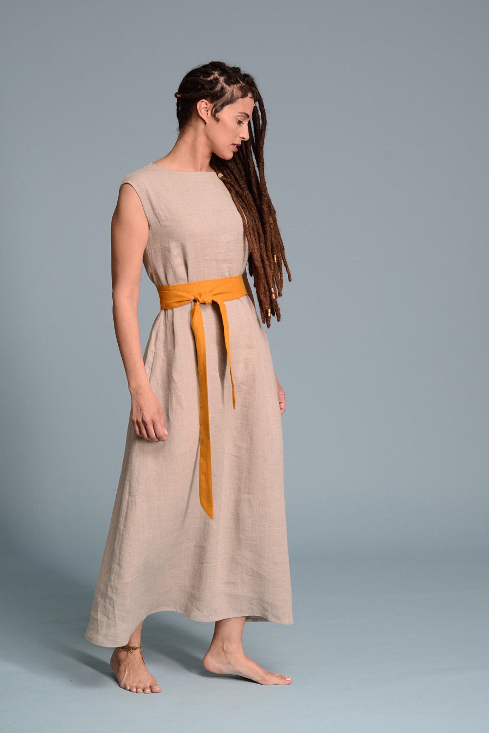 Simple Linen Belt in Various Colors Wrap Belt Waist Tie - Etsy Israel