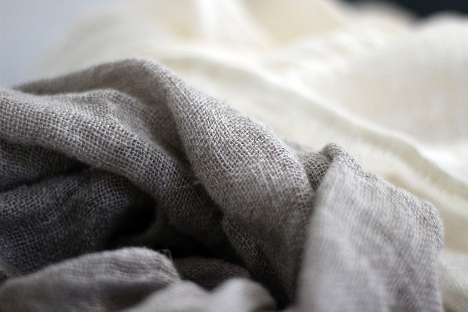 Linen Scarf Wrap - Etsy