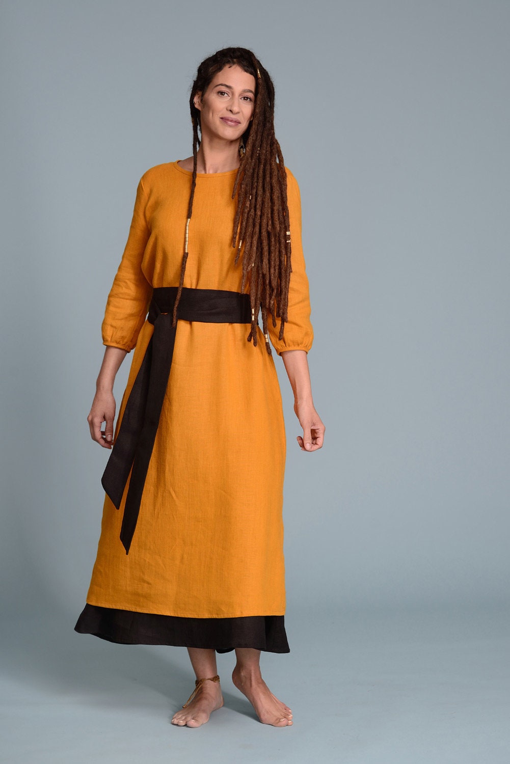 Simple Linen Belt in Various Colors Wrap Belt Waist Tie - Etsy Israel